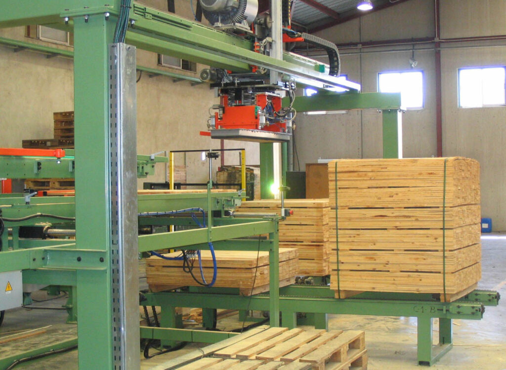 Corali Automatic Topdeck Pallet Nailing Machine | GWM